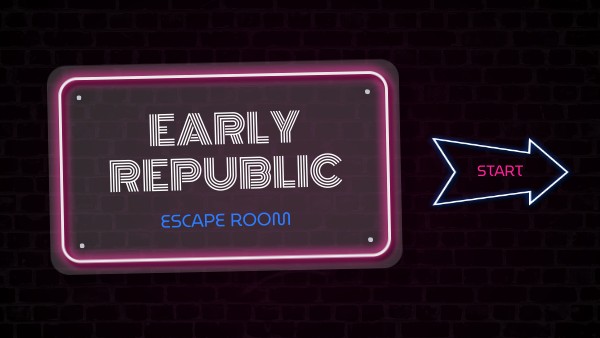 Early Republic Escape Room | Genially