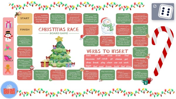 Christmas gameboard | Genially