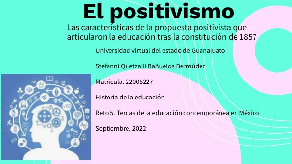 El positivismo | Genially