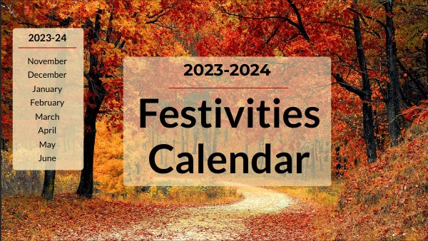 2023-24 Festivities calendar