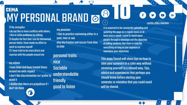 my personal brand