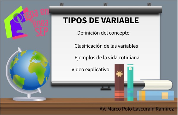 TIPOS DE VARIABLE | Genially