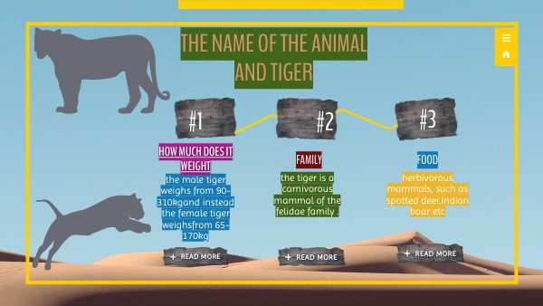 ANIMALS PRESENTATION