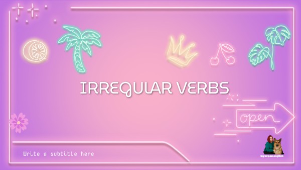 irregular verbs | Genially