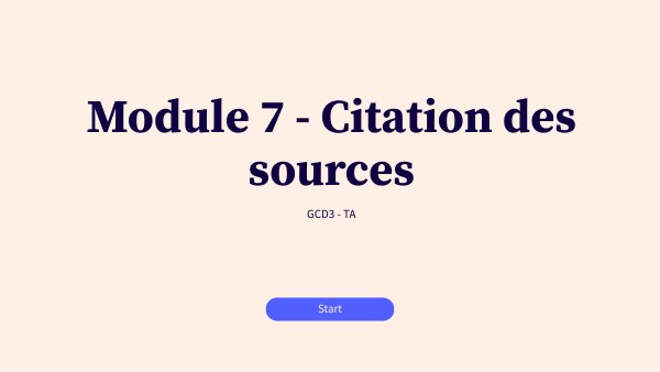 GCD3 - Citation des sources | Genially