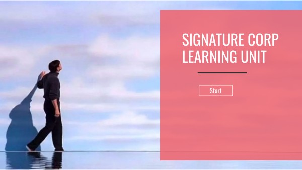SIGNATURE CORP LEARNING UNIT
