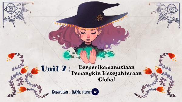 BANK HEIST Unit 7 PRESENTATION | Genially