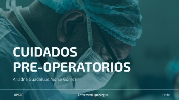 Cuidados preoperatorios