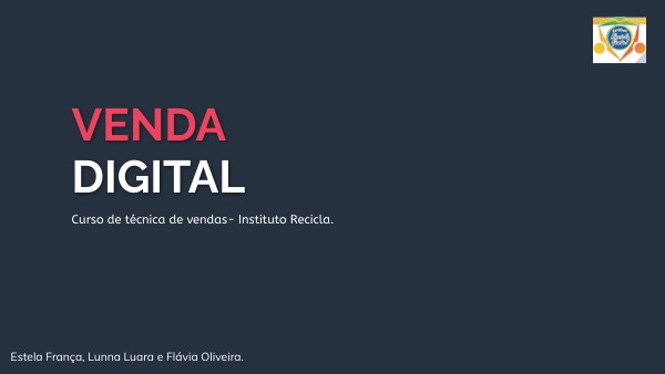 Vendas Digitais.