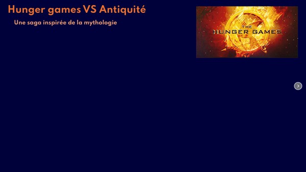 Hunger games VS l’antiquité | Genially