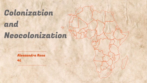 Colonizationa and Neocolonization