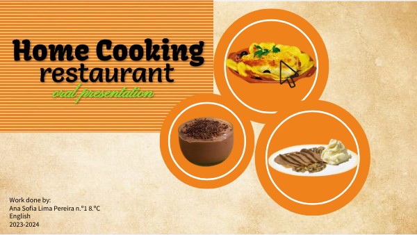 Home Cooking - restaurant | Genially