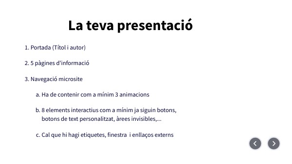 Activitat 1 | Genially