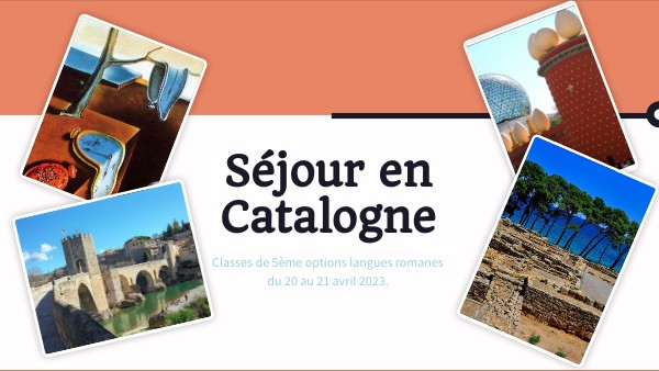 Séjour Catalogne | Genially