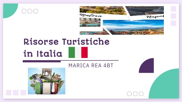 Risorse turistiche in Italia | Genially
