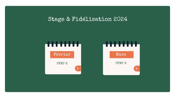 Calendrier année 2024 | Genially