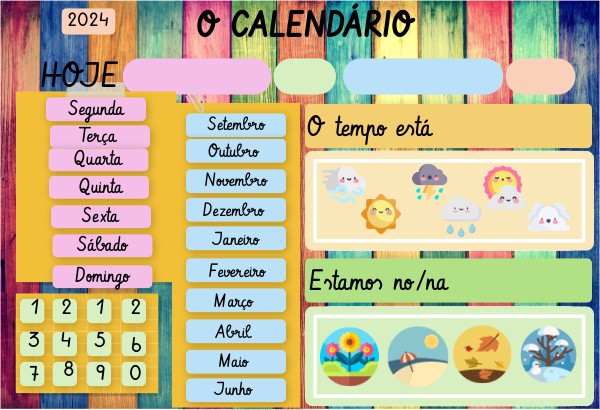 Daily Calendar | Genially