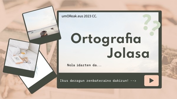 Ortografia Jolasa