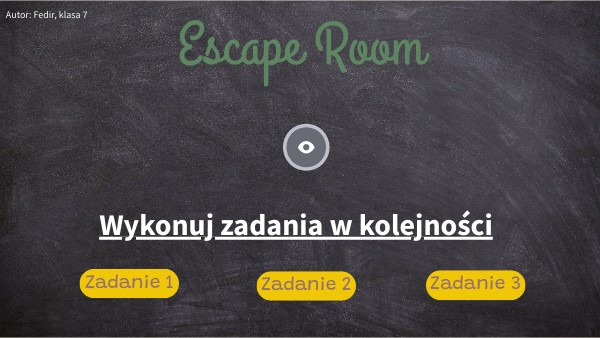 Escape Room | Genially