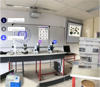 break-in in biologie lab by Ciara et Alice