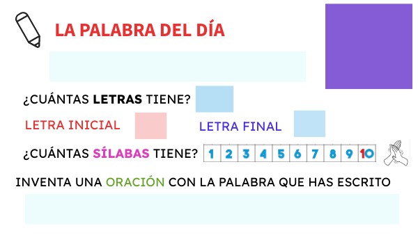 LA PALABRA DEL DÍA | Genially