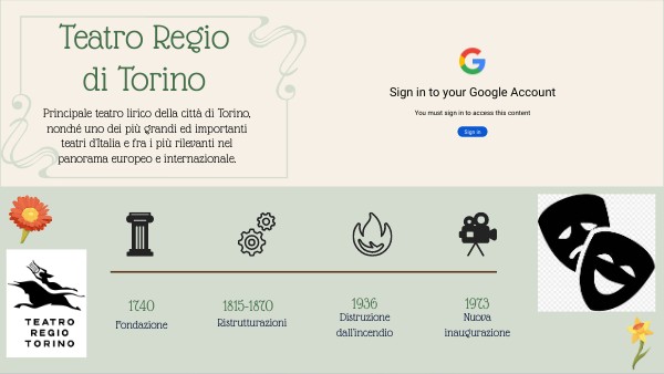 Teatro Regio di Torino - UDA Accoglienza | Genially