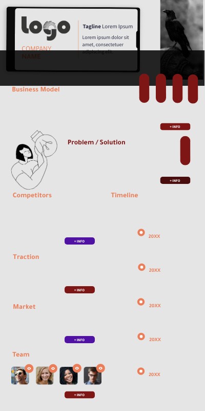 VERTICAL DIGITAL ONE PAGER | Genially
