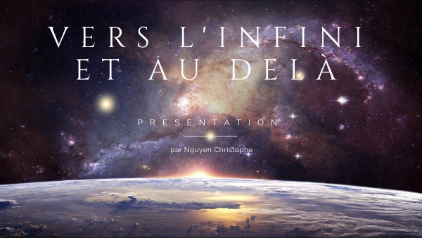 TO INFINITY AND BEYOND | Genially