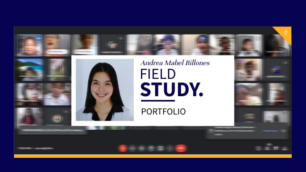 E-PORTFOLIO IN FIELD STUDY | Genially