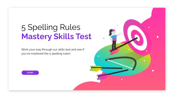 5 Spelling Rules | Genially