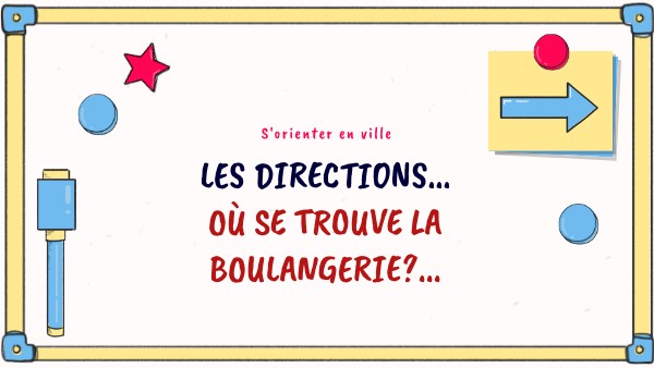 LES DIRECTIONS | Genially