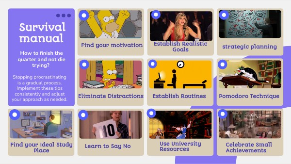 survival manual | Genially