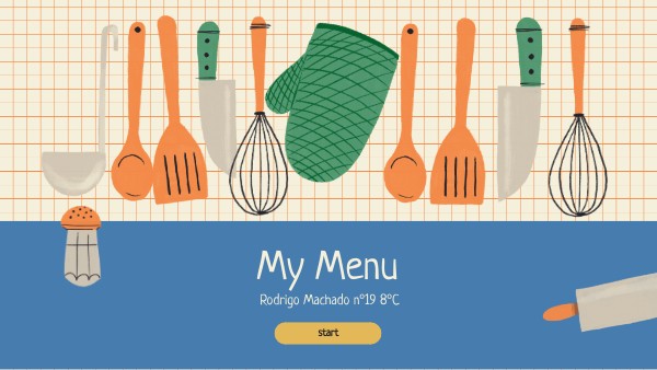 MY MENU | Genially