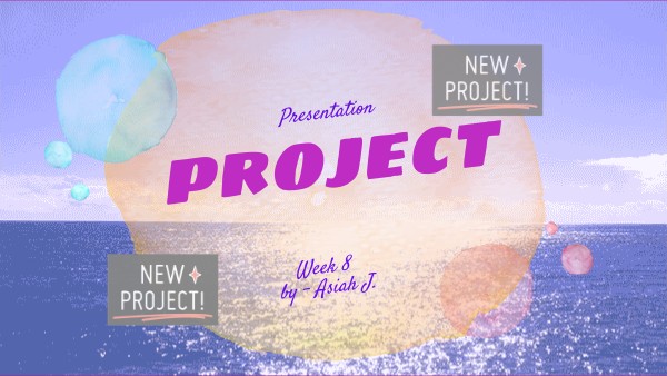 Week 8 Presentation | Genially