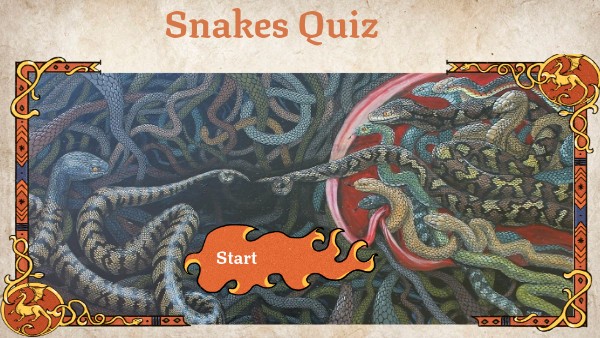 snake QUIZ | Genially