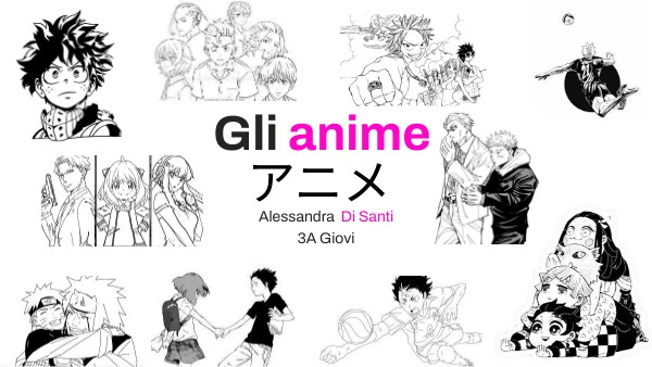 Tesina: Gli anime