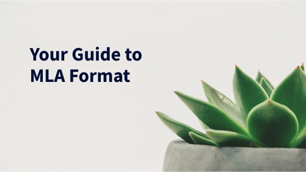 MLA Format | Genially