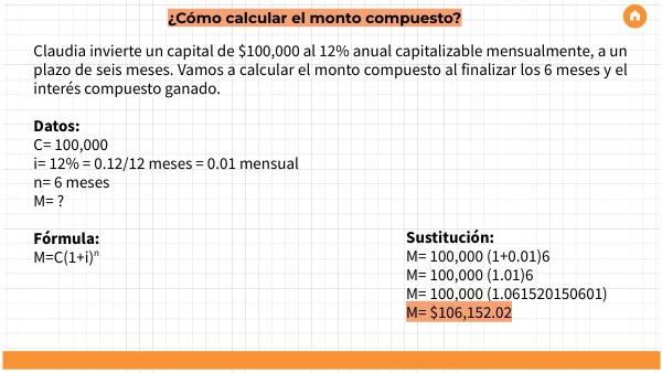 M2_MF_ejemplo calculo de monto compuesto | Genially
