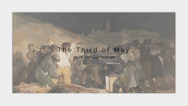 Third of May 1808 in Madrid