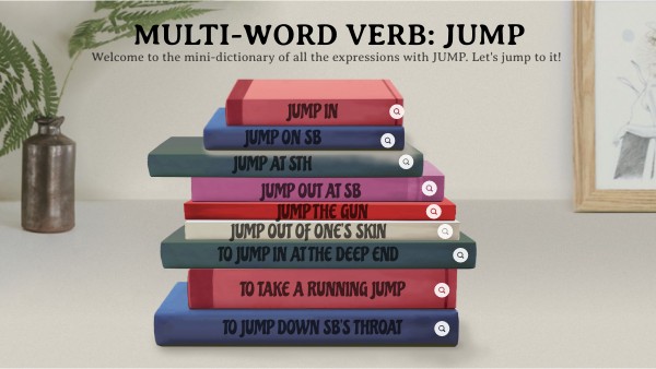 L3_MULTI-WORD VERB: JUMP | Genially