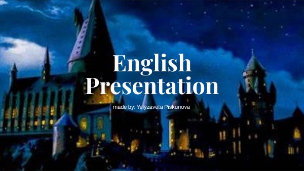 english presentation | Genially