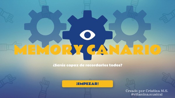 Memory Canario | Genially