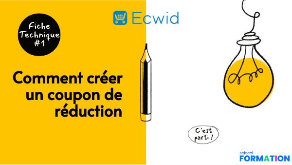 ECWID - Fiche mémo Coupon de réduction