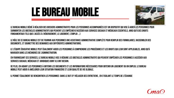 Bureau Mobile | Genially