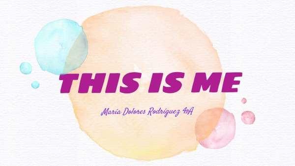 THIS IS ME | Genially