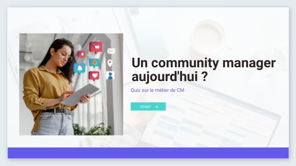 Quiz Community Manager | Genially