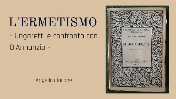 L'Ermetismo- Angelica Iacone