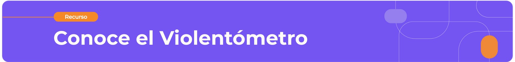 Banner: Recurso violentómetro | Genially