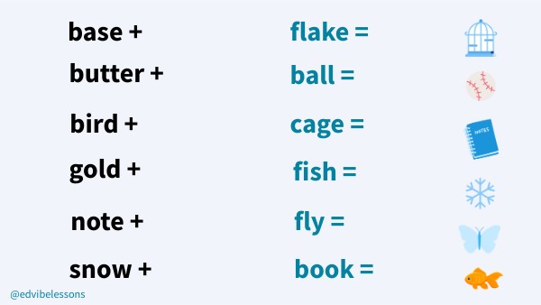Compound words | Genially