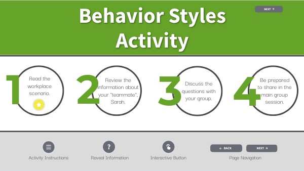 Behavior Styles Activity